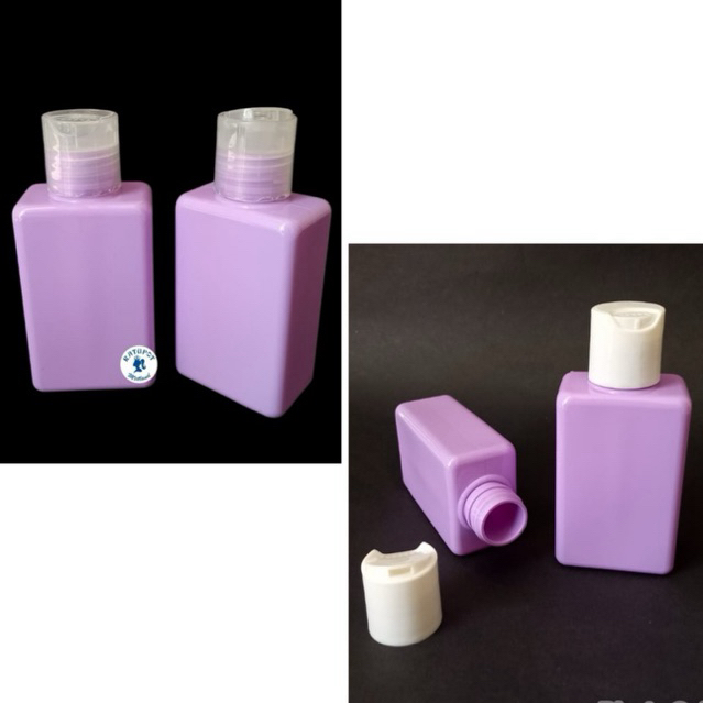 Jual BOTOL 100ML PLASTIK BENO UNGU PRESTOP PUTIH,BENING | Shopee Indonesia