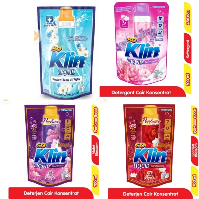 Jual So Klin Liquid 700ML | Shopee Indonesia