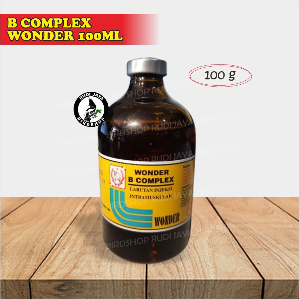 Jual VITAMIN B COMPLEX WONDER B KOMPLEK KOMPLEKS SAPI KAMBING HEWAN ...
