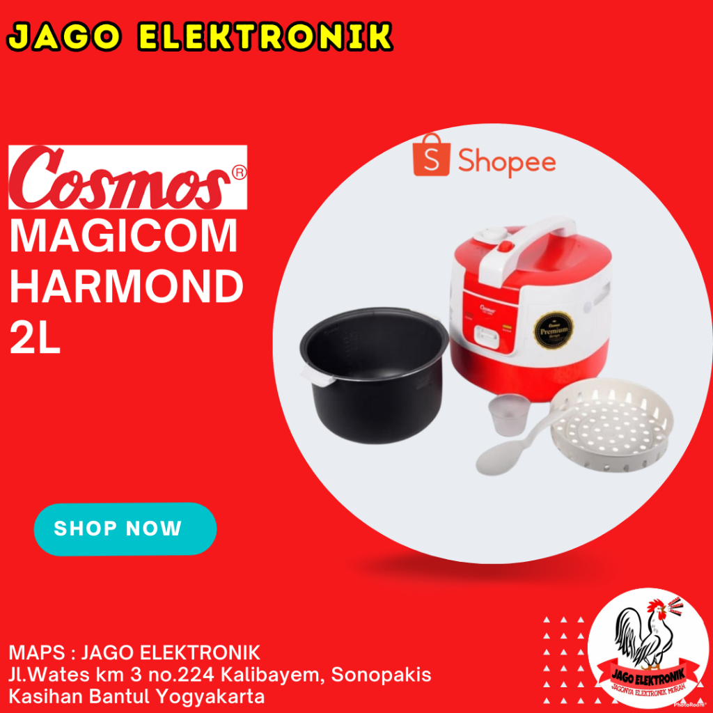 Jual Magicom Cosmos Rice Cooker Cosmos CRJ-6288 Harmond | Shopee Indonesia