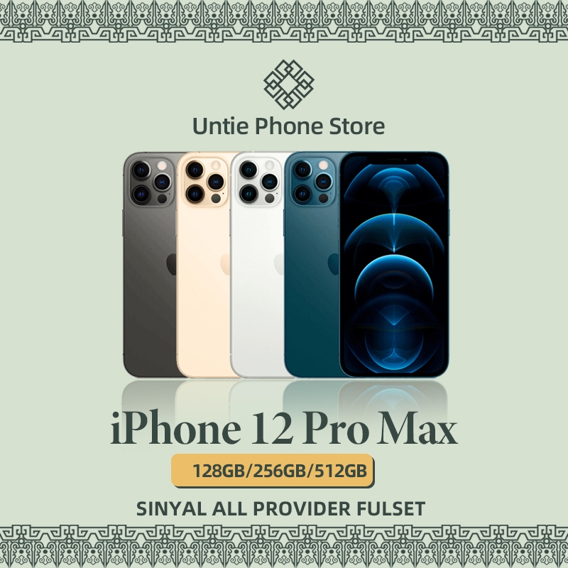 Jual iPhone 12 Pro Max Sceond iPhone 128GB 256GB Bekas Original 100% iPhone 12 Pro Max 256GB iP ...