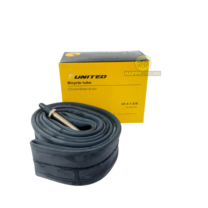 Jual Ban Dalam United 20 451 atau 20 x 1 3 Per 8 FV 50mm Pentil Presta Happy Cycling | Shopee ...