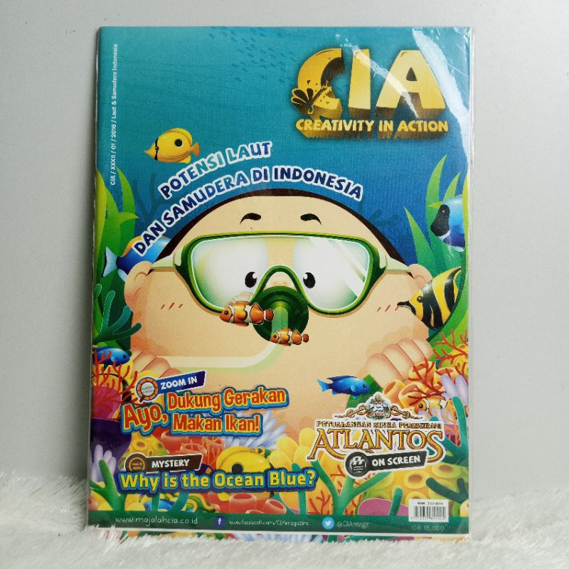 Jual Majalah CIA Creativity In Action Potensi Laut Samudera Indonesia | Shopee Indonesia