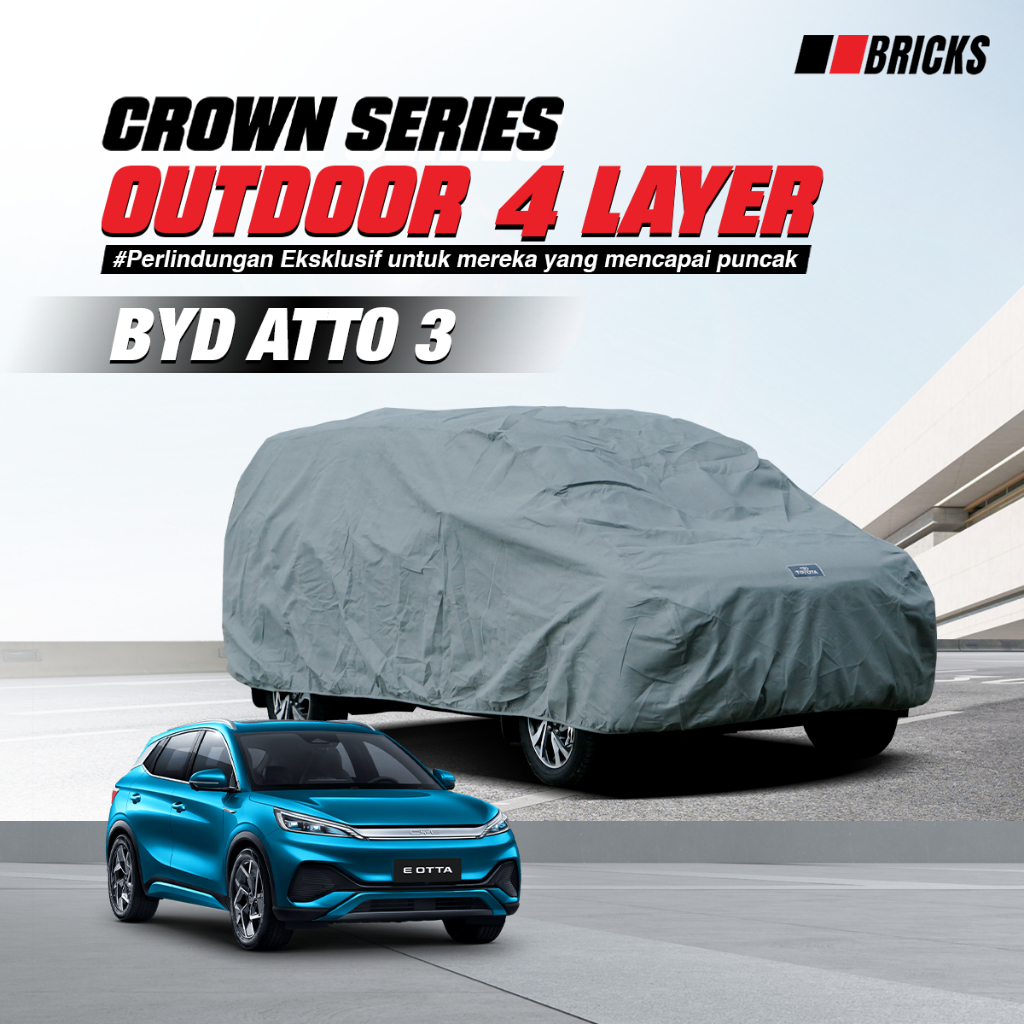 Jual OUTDOOR body cover mobil BYD ATTO 3 sarung mobil all new BYD ATTO ...