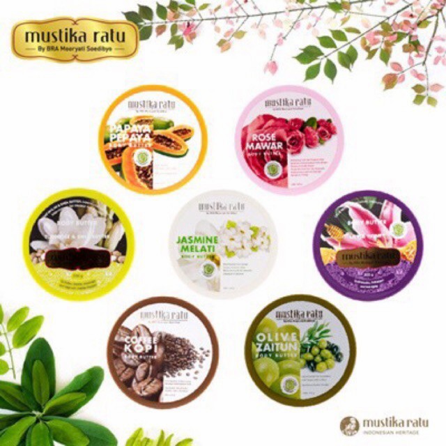 Jual Mustika Ratu Body Butter - Body Scrub 200g LILY & NONEY-ROSE MAWA ...