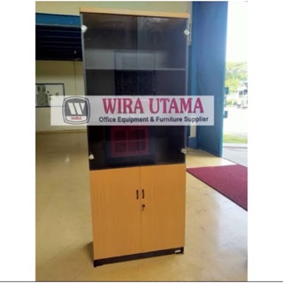 Jual Lemari Kayu Kantor / Lemari Tinggi Kantor / Lemari Arsip Kayu ...