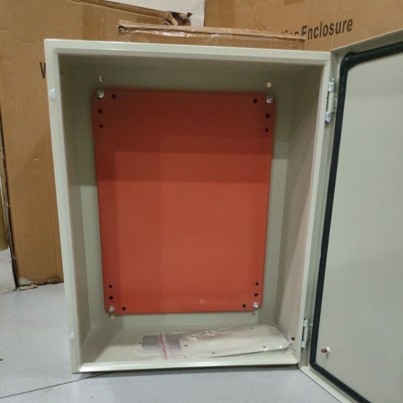 Jual box panel listrik 50x40x20 metal indoor full 1mm pabrikan merk ...