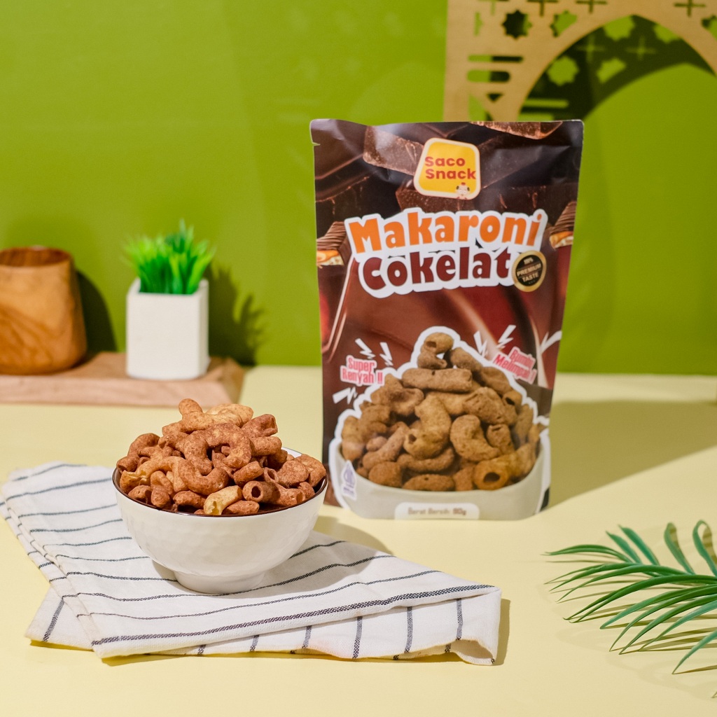 Jual Makaroni Coklat by Sambel congor/ Snack viral/ makaroni kekinian ...