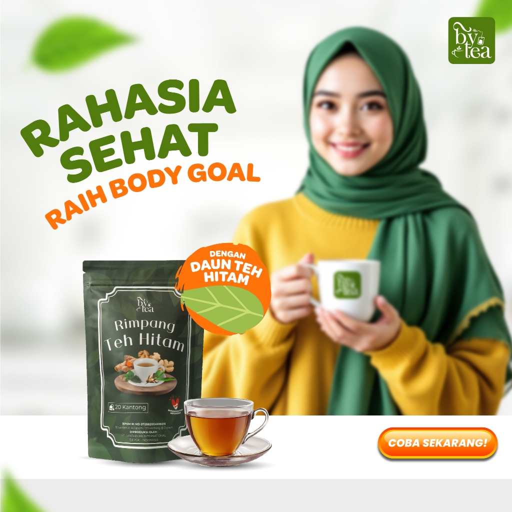 Jual Bytea Teh Celup Rimpang Hitam 100% Bahan Alami Herbal Diet Detox ...