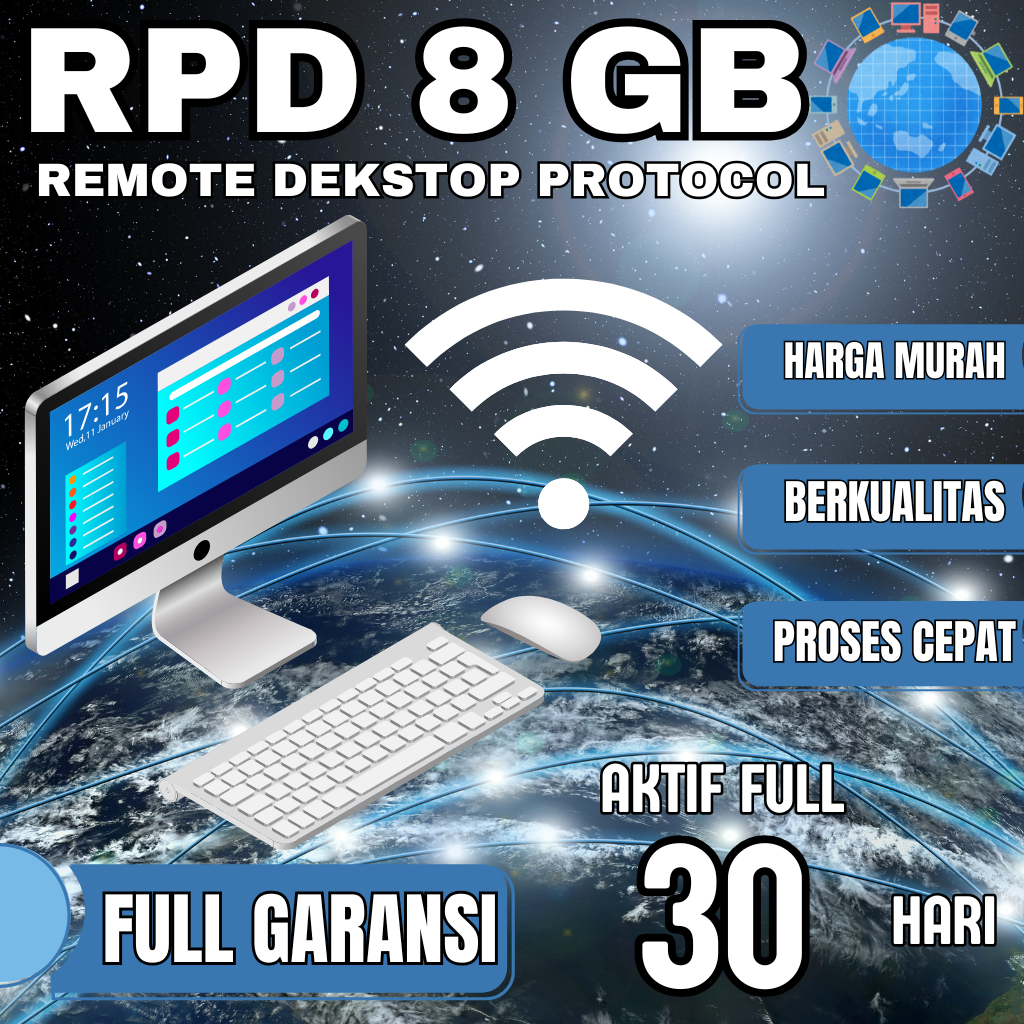 Jual VPS/RDP BULANAN WINDOWS/LINUX RAM 8 GB 4 CORE 1600 SSD FULL ...
