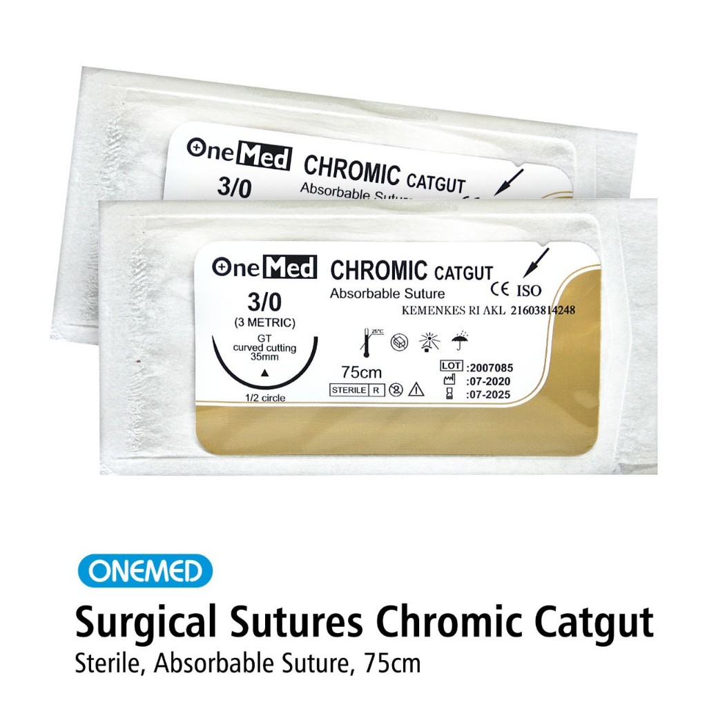 Jual Benang J4hit Chromic Catgut Onemed | Shopee Indonesia