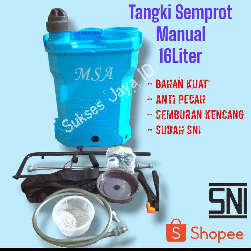 Jual Tangki Semprot 16Liter Manual SNI Teng Semprot Tanki | Shopee ...
