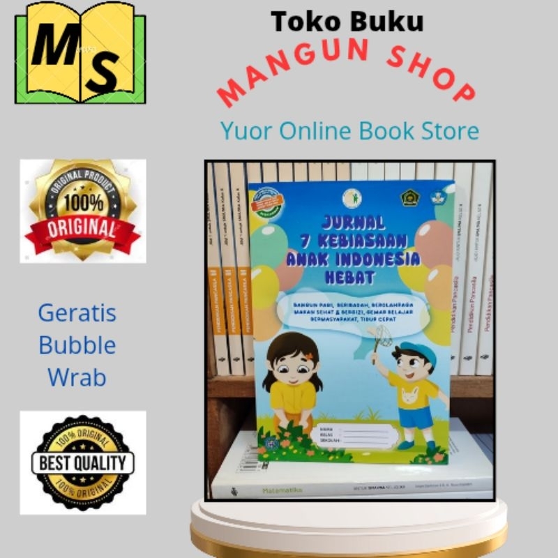 Jual Buku Jurnal 7 Kebiasaan Anak Indonesia Hebat GP | Shopee Indonesia