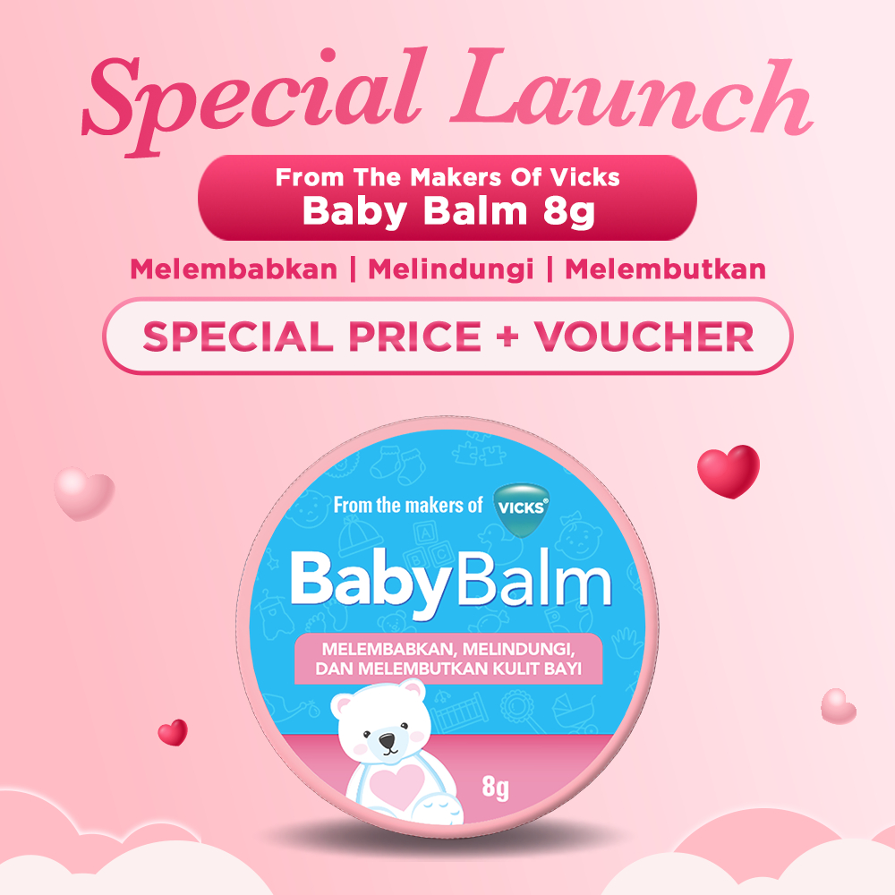 Jual From the Maker of Vicks - Baby Balm 8 Gram | Shopee Indonesia