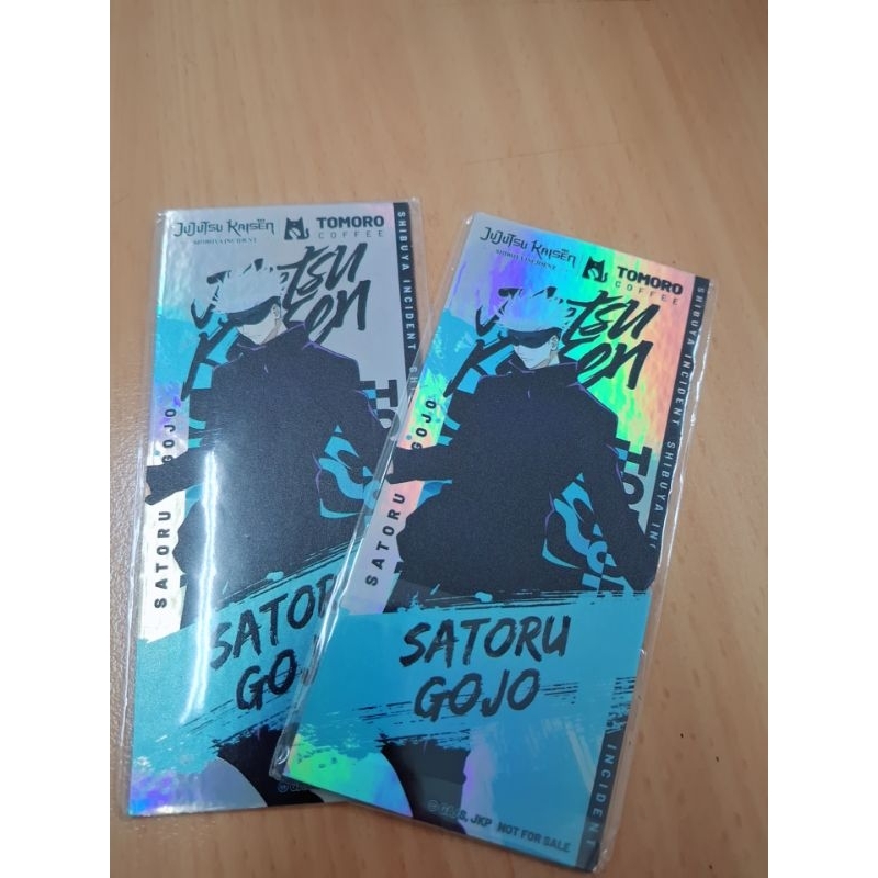 Jual Tomoro x Jujutsu Kaisen Holo Card Gojo Yuji(Ready) | Shopee Indonesia