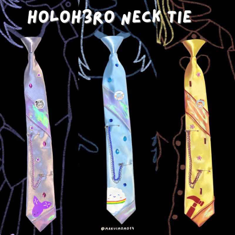 Jual MARUIMOMO Holoh3ro Neck Tie | Hololive ID Kobo Kanaeru Vestia Zeta ...