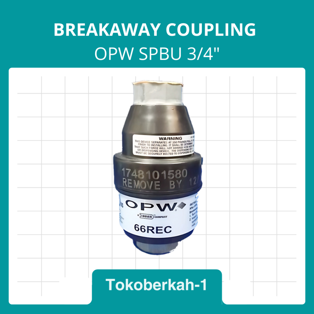 Jual Breakaway Coupling OPW Reconnectable SPBU Pertamini | Shopee Indonesia