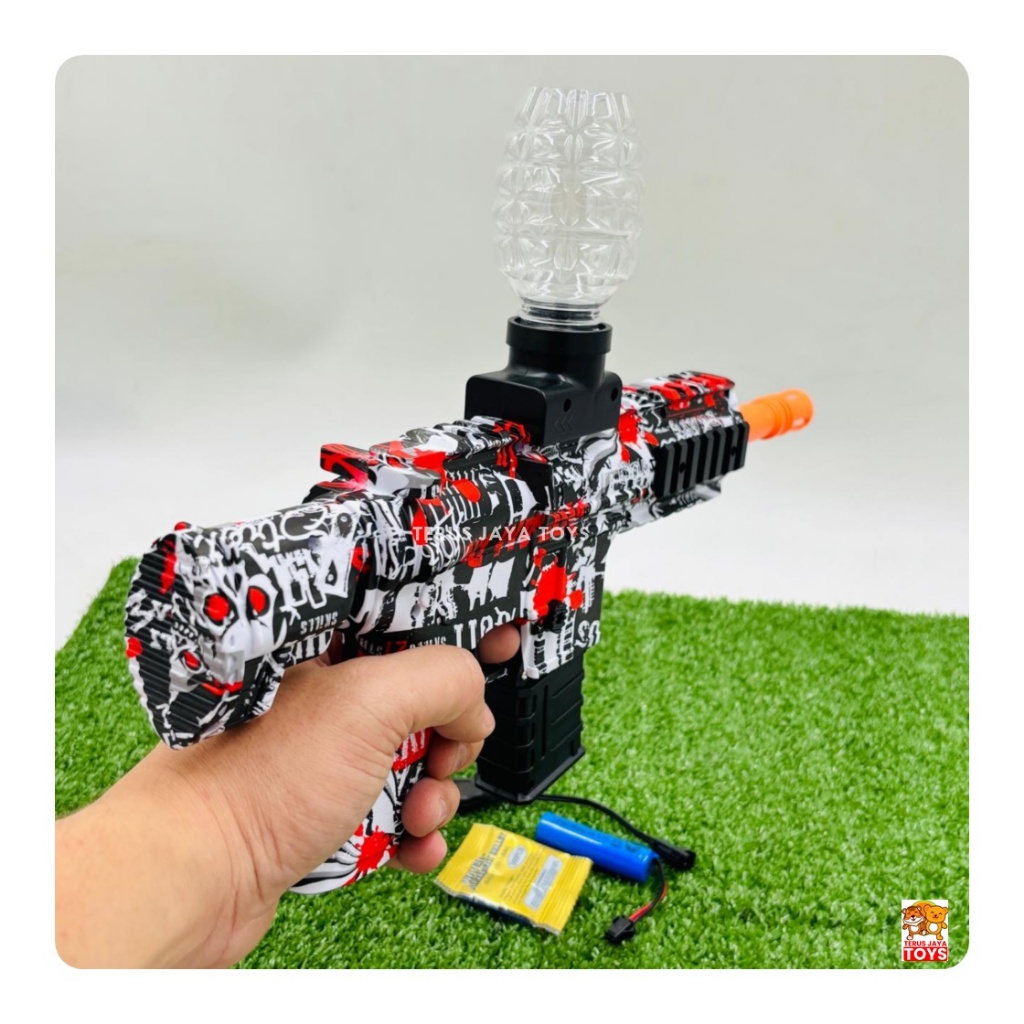 Jual MAINAN ANAK TEMBAKAN PISTOL JELLY WATER GUN BOMB MP5 GUN ...