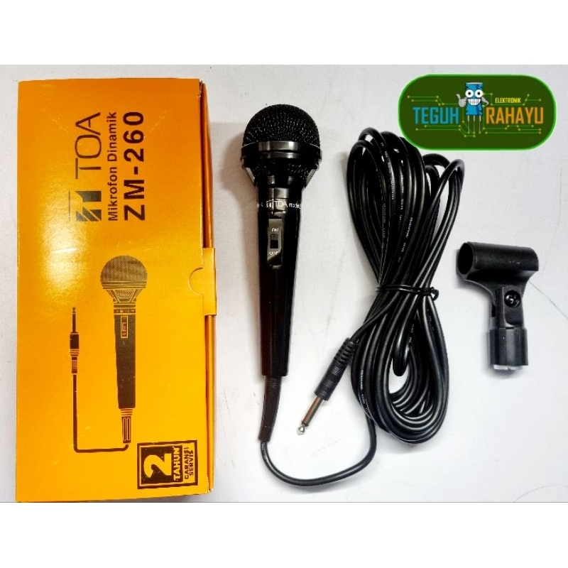 Jual MIC MICROPHONE KABEL TOA ZM-260 (ORIGINAL) | Shopee Indonesia