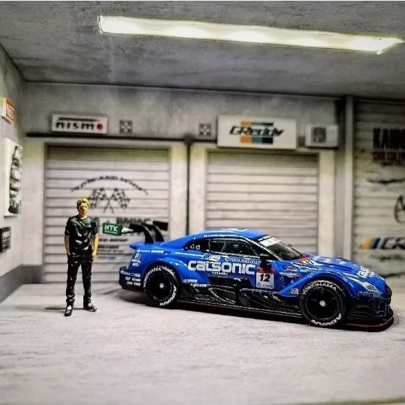 Jual Mini GT Nissan GTR R35 Nismo GT500 #12 Calsonic no 636 | Shopee ...