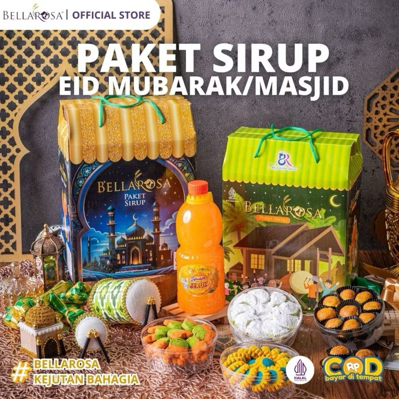 Jual EPICSHOP99 BELLAROSA Kue Kering Bellarosa Paket Sirup 4in1 / Kue ...