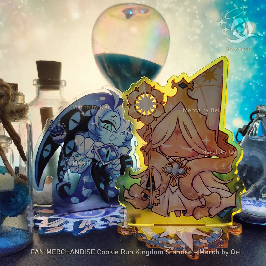 Jual Standee Pure Vanilla Cookie & Shadow Milk Cookie COOKIE RUN ...