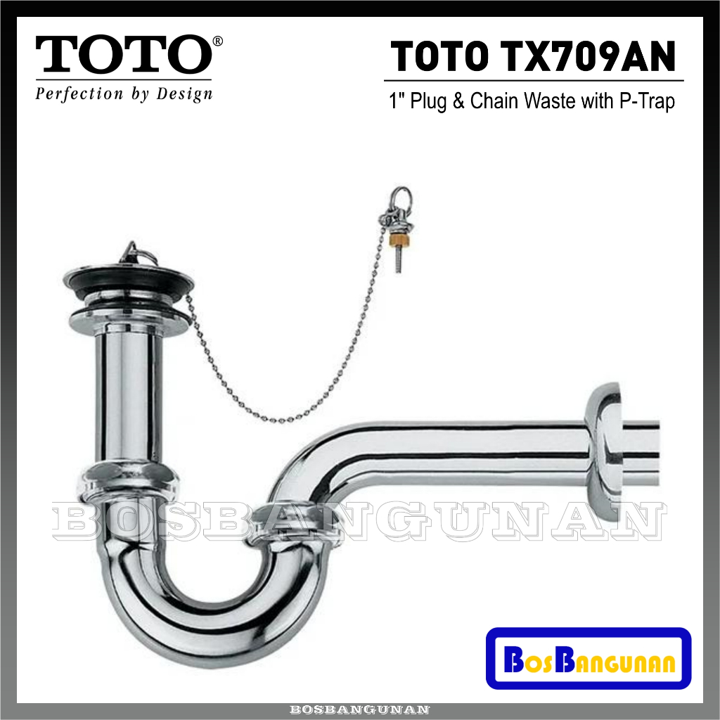 Jual Afur + Sifon TOTO TX709AN ORIGINAL TOTO / Sparepart Pembuangan ...