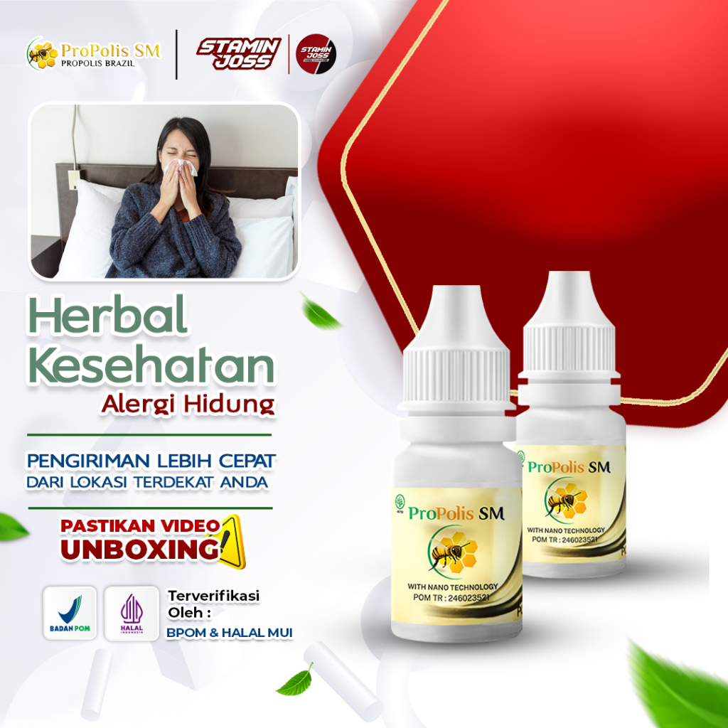 Jual Obat Alergi Hidung Rhinitis Sinusitis Pilek Menahun Polip Hidung ...