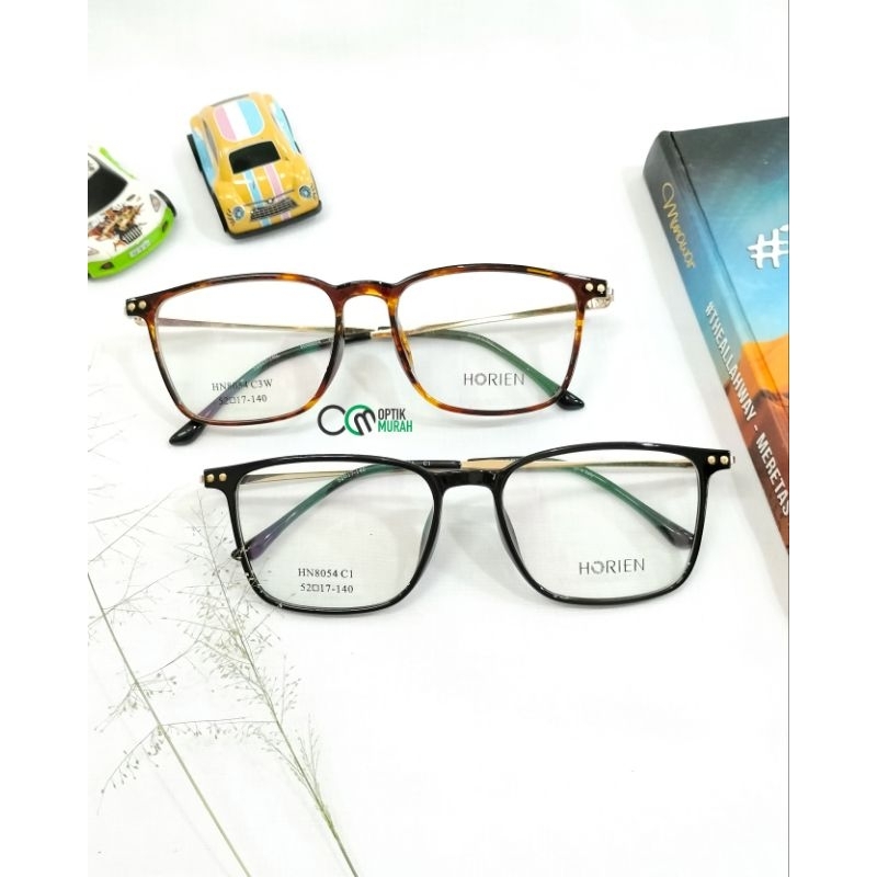 Jual Bingkai kacamata kotak persegi plastik tangkai besi lentur ...