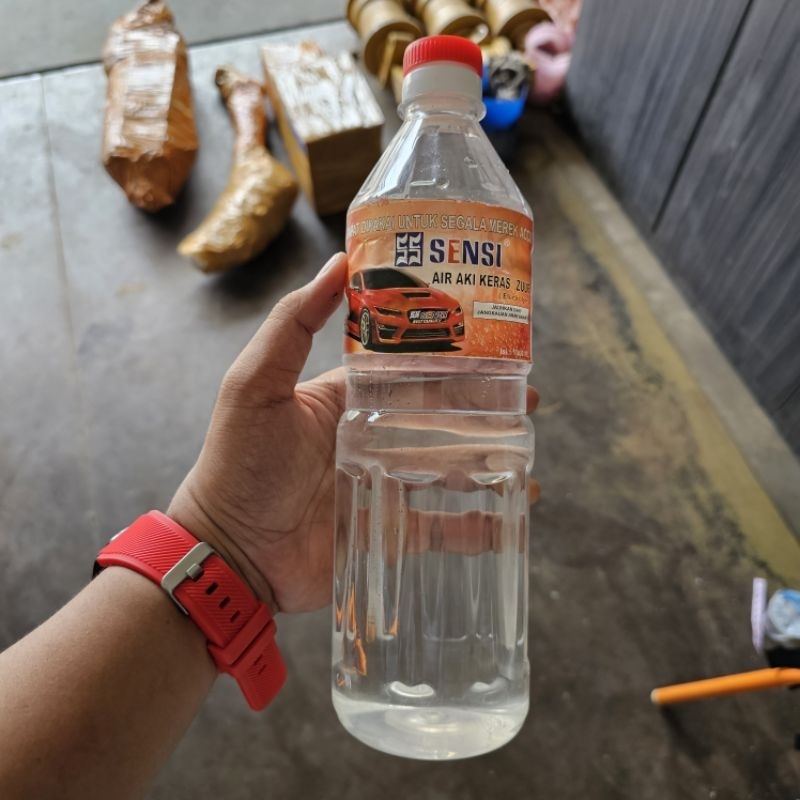 Jual Air Aki Keras / ZUUR | Air Battery Merek Sensi Berkualitas Cocok ...