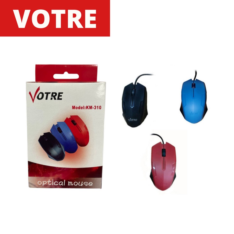 Jual VOTRE KM-310 Mouse Usb Optical Gaming | Shopee Indonesia