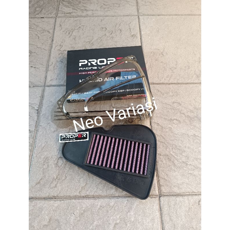 Jual Saringan Filter Udara Proper Racing Line Original Honda Beat Fi ...