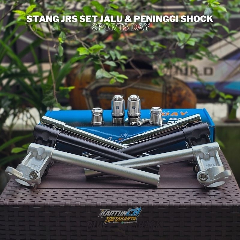 Jual Stang JRS bisa set jalu dan sambungan shock ninja RR stainless ...