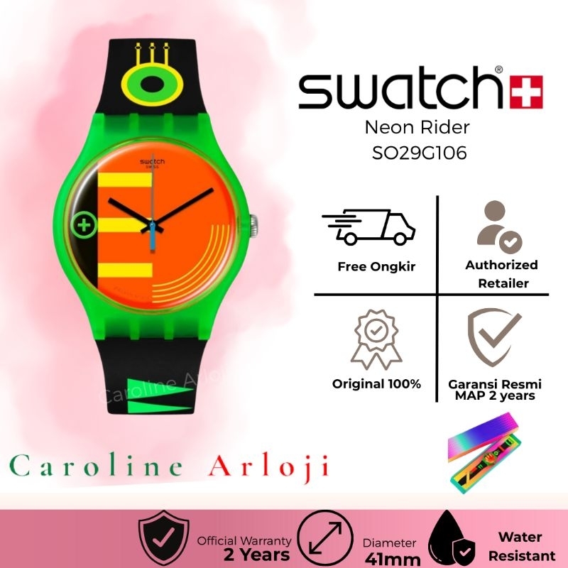 Jual Jam tangan pria Swatch SO29G106 Neon Rider ( Garansi resmi MAP ...
