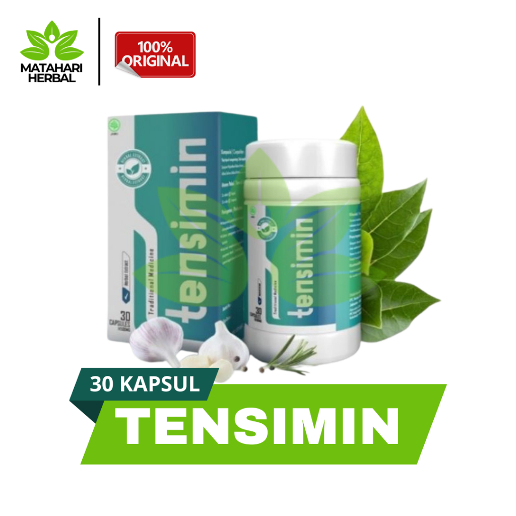 Jual Tensimin Asli Original Obat Hipertensi Tekanan Darah Tinggi ...