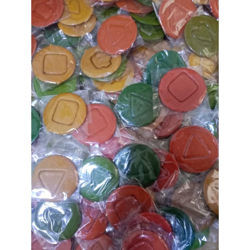 Jual CANDY DALGONA SQUID GAME // PRODUK SENDIRI ISI 10PC ( 1 Box ...