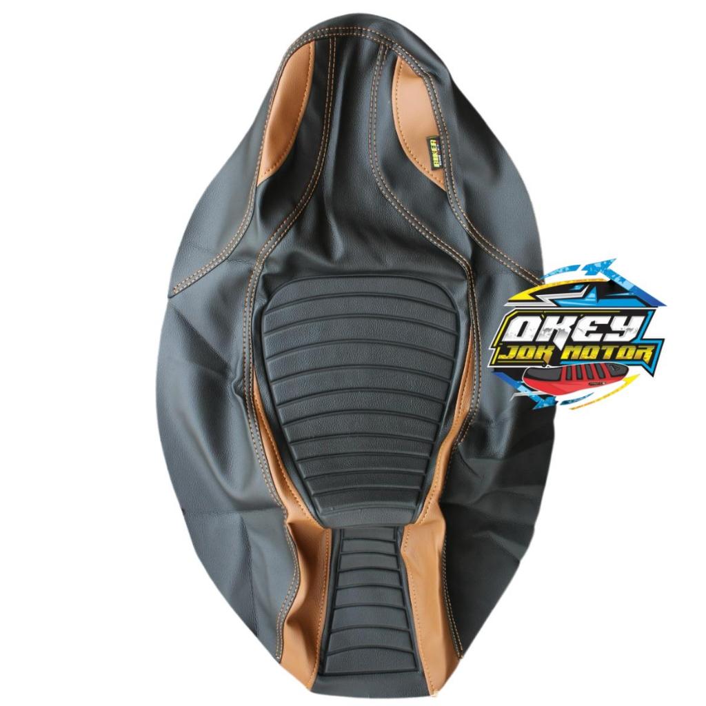Jual sarung kulit jok motor CUSTOM NEW 2022/variasi jok motor 2022 ...