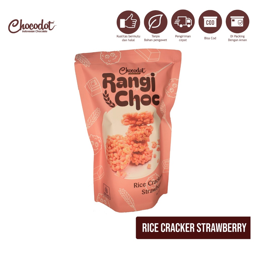 Jual Coklat Chocodot Rangichoc Series Strawberry - Ranginang Coklat ...