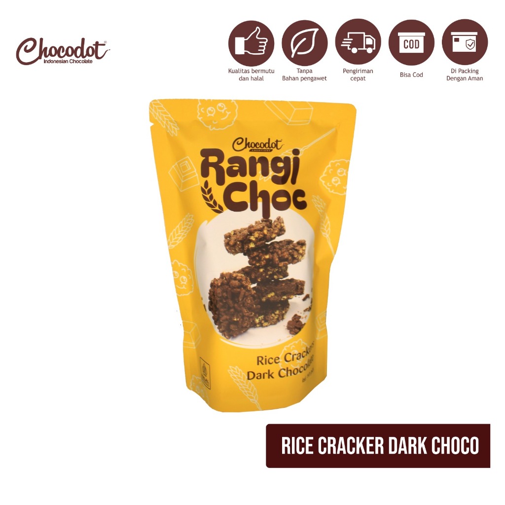 Jual Coklat Chocodot Rangichoc Series Dark Chocolate - Ranginang Coklat ...