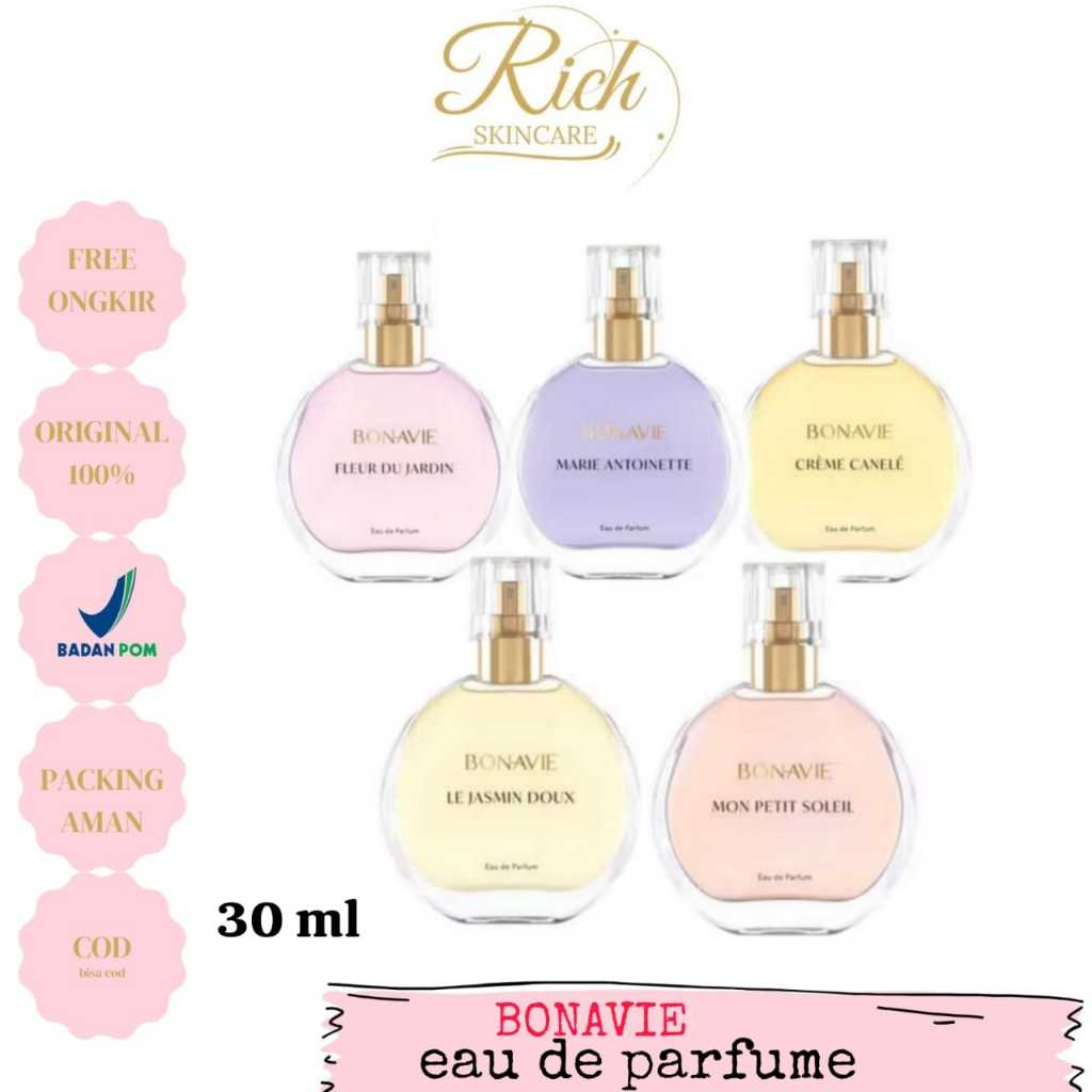 Jual BONAVIE EAU PARFUM 30ML EDP SERIES | Shopee Indonesia
