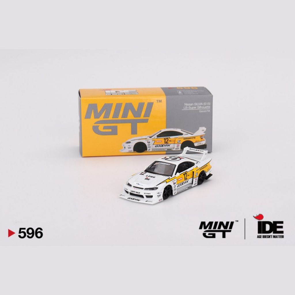 Jual MINI GT 596 Nissan SILVIA (S15) LB-Super Silhouette Good-FIX ...