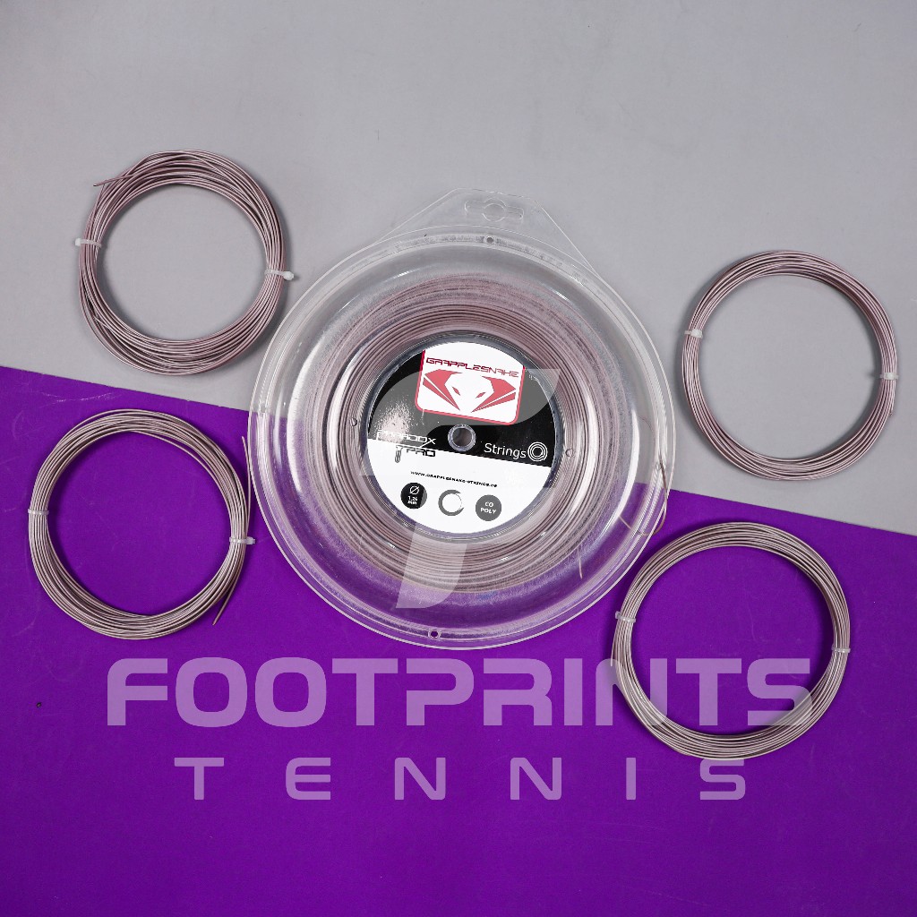 Jual Grapplesnake Paradox Pro Champagne Gold Senar Raket Tenis Tennis ...