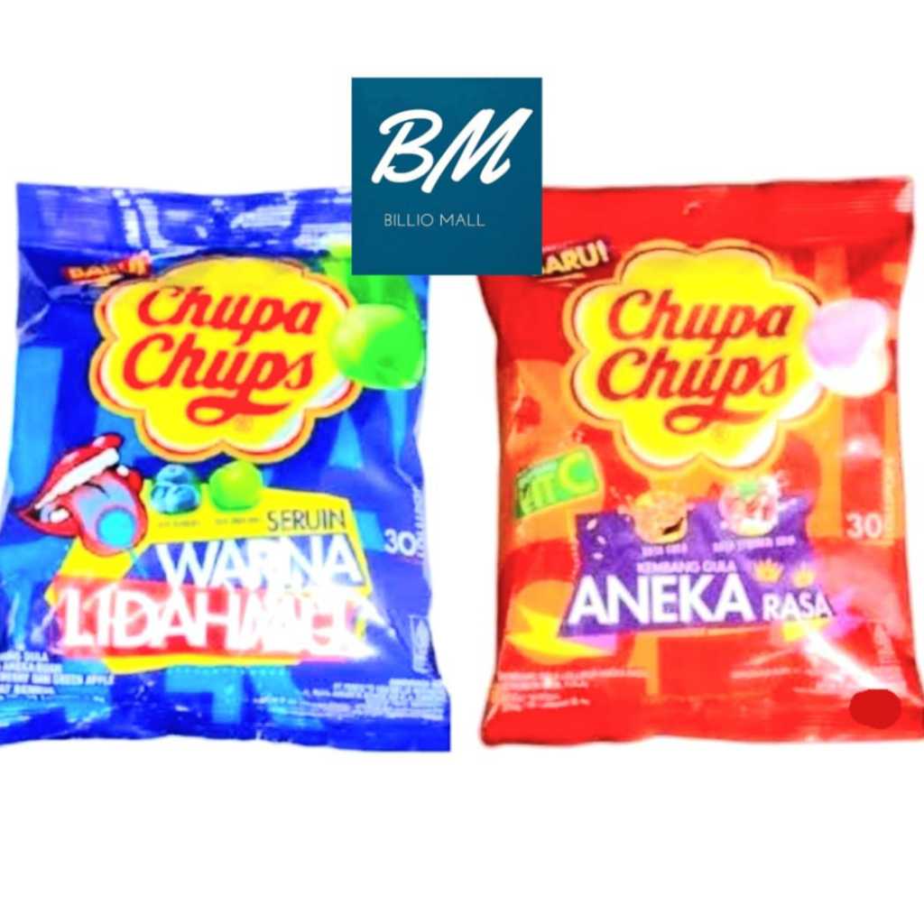 Jual Chupa Chups Lollipop Bag (isi 30 Pcs x 9 gr) | Shopee Indonesia