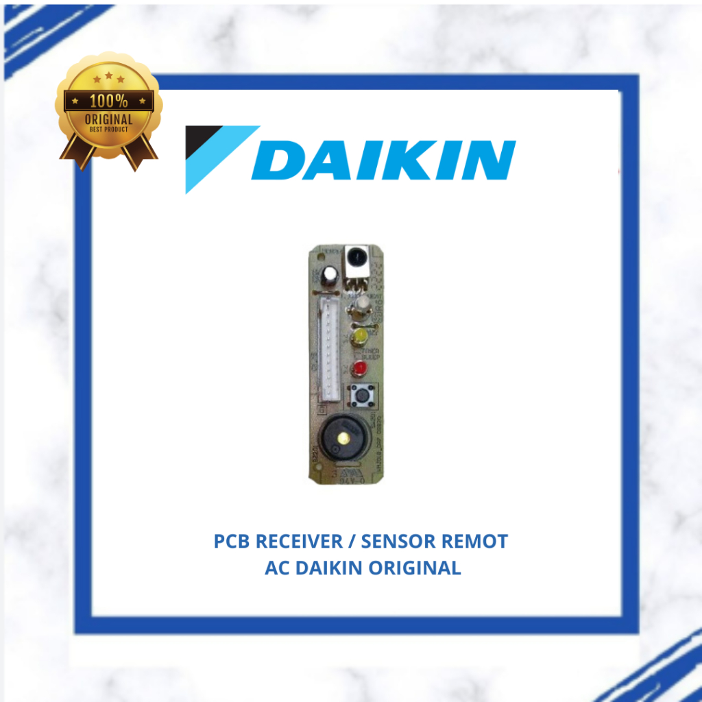 Jual PCB RECEIVER / SENSOR REMOT AC DAIKIN ORIGINAL FTV20AXV14 | Shopee ...