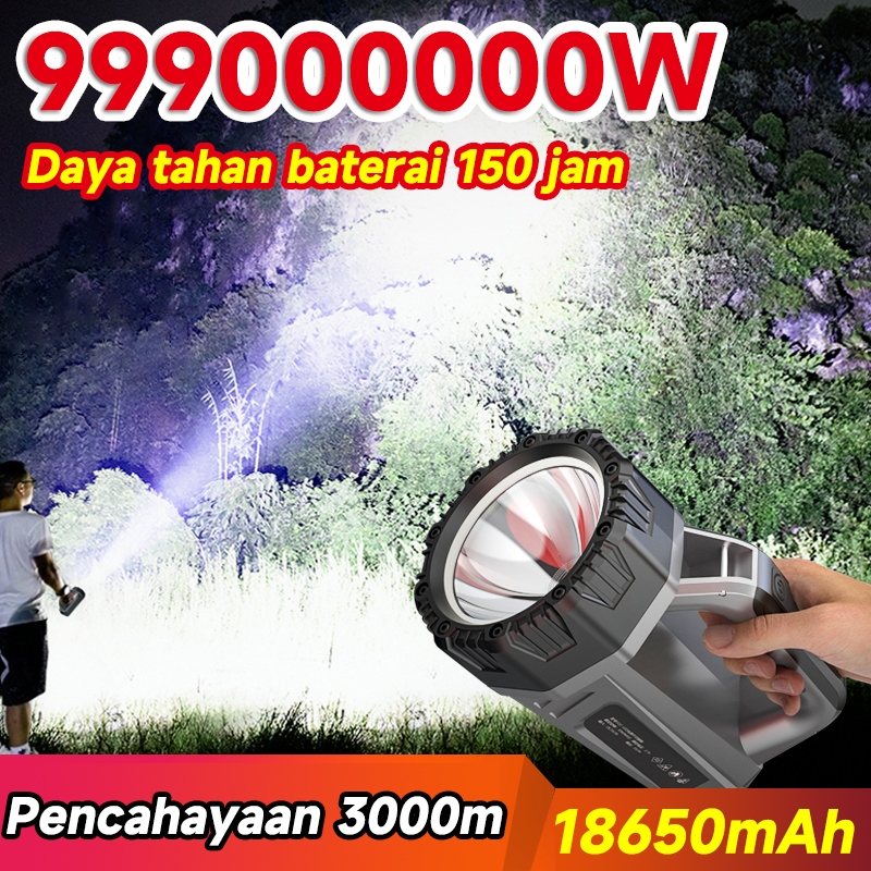 Jual Hanya di luar ruangan senter led super terang Jarak Jauh Anti Air senter super terang ...