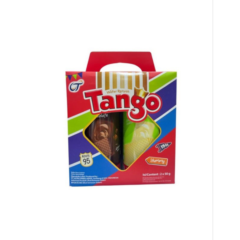 Jual Tango Wafer Kaleng isi 2 Coklat & Coconut/Vanilla & Milky Choco ...