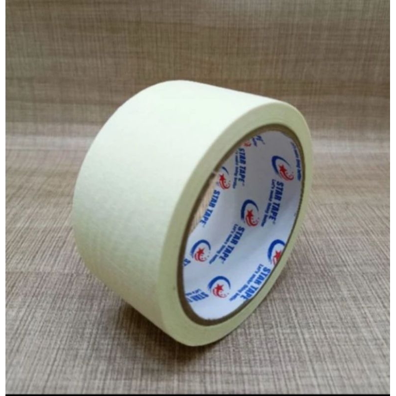 Jual Masking Tape / Lakban Kertas 48MM X 12M / Isolasi Kertas | Shopee ...