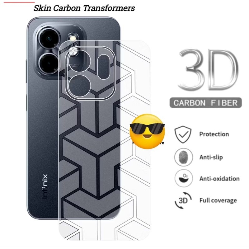 Jual ANTI JAMUR HP GRASKIN CARBON back door infinix Hot 50 4G/5G Hot 50 Pro Hot 50 Pro+ HOT 50i ...