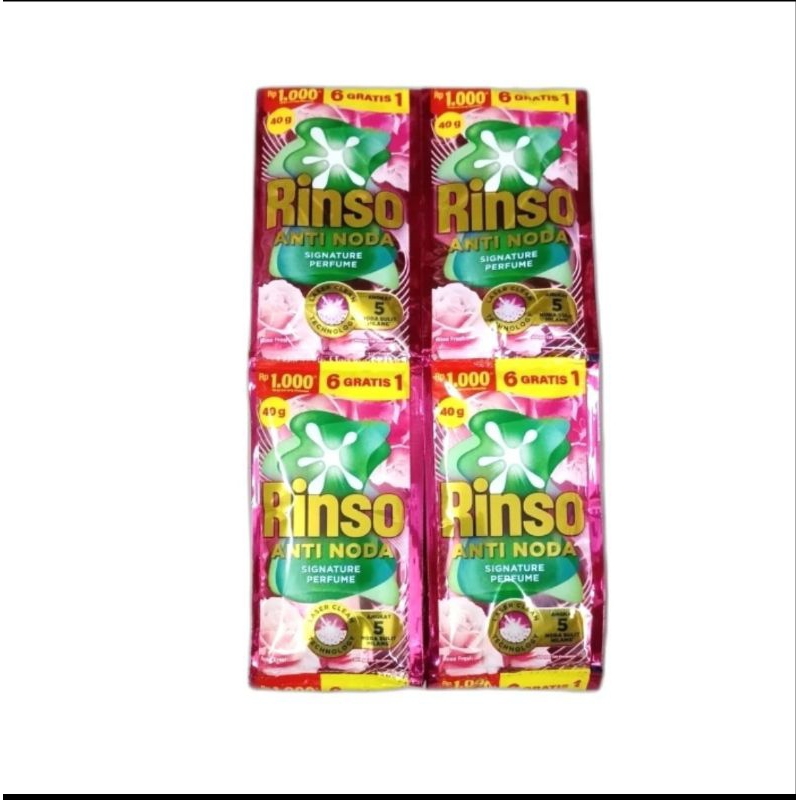 Jual detergen rinso molto cair | isi 12 sachet | Shopee Indonesia