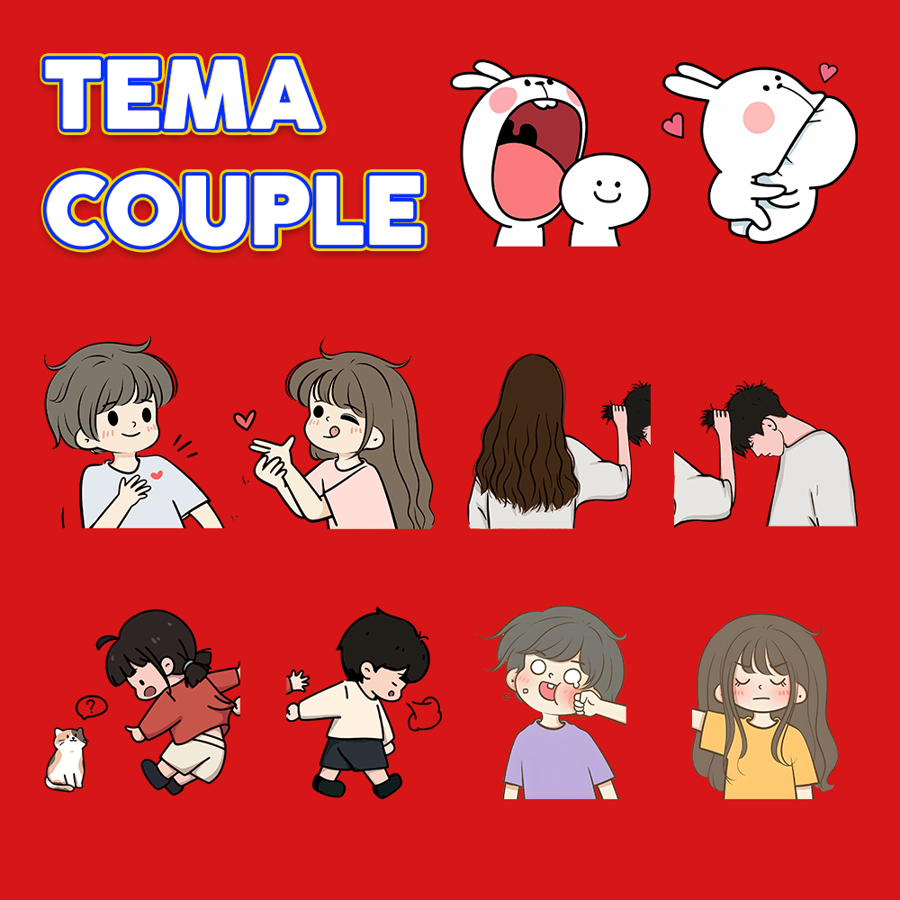 Jual SABLON SETRIKA SATUAN TEMA COUPLE VOL.1 / SABLON DTF LANGSUNG ...